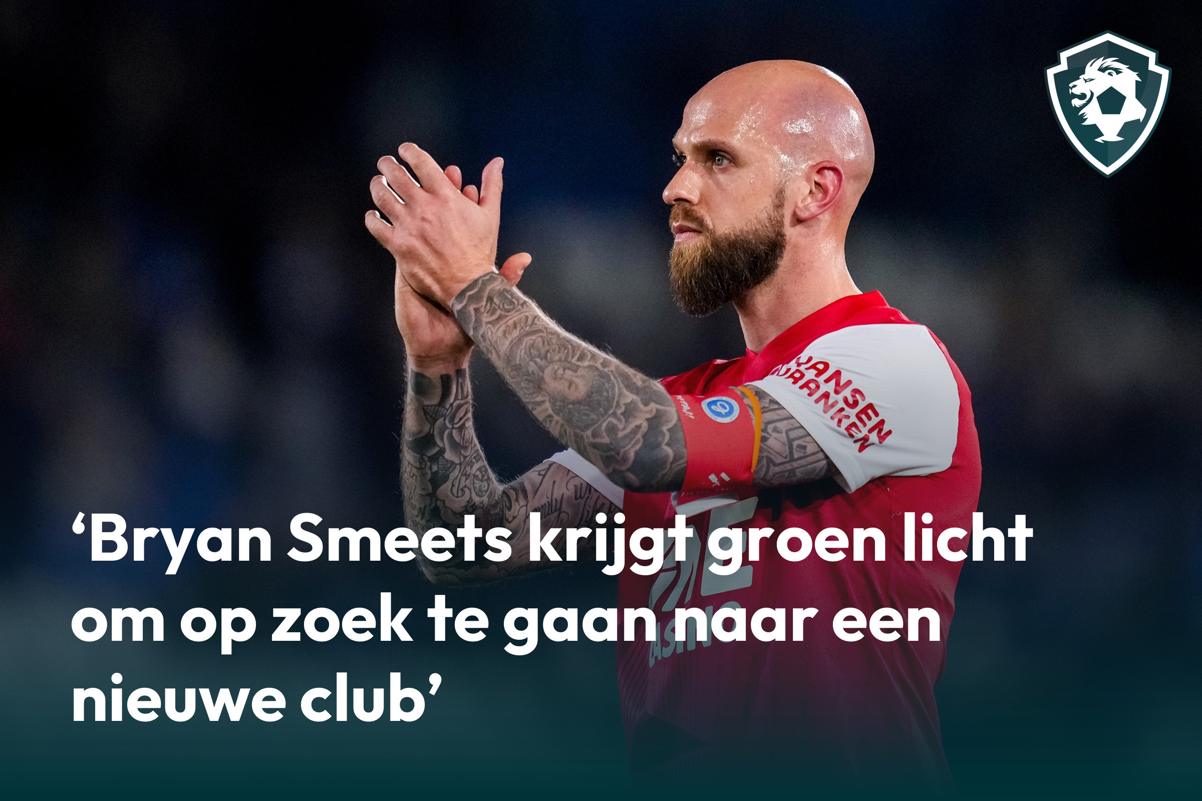 Bryan Smeets krijgt groen licht om op zoek te gaan naar een nieuwe club ...