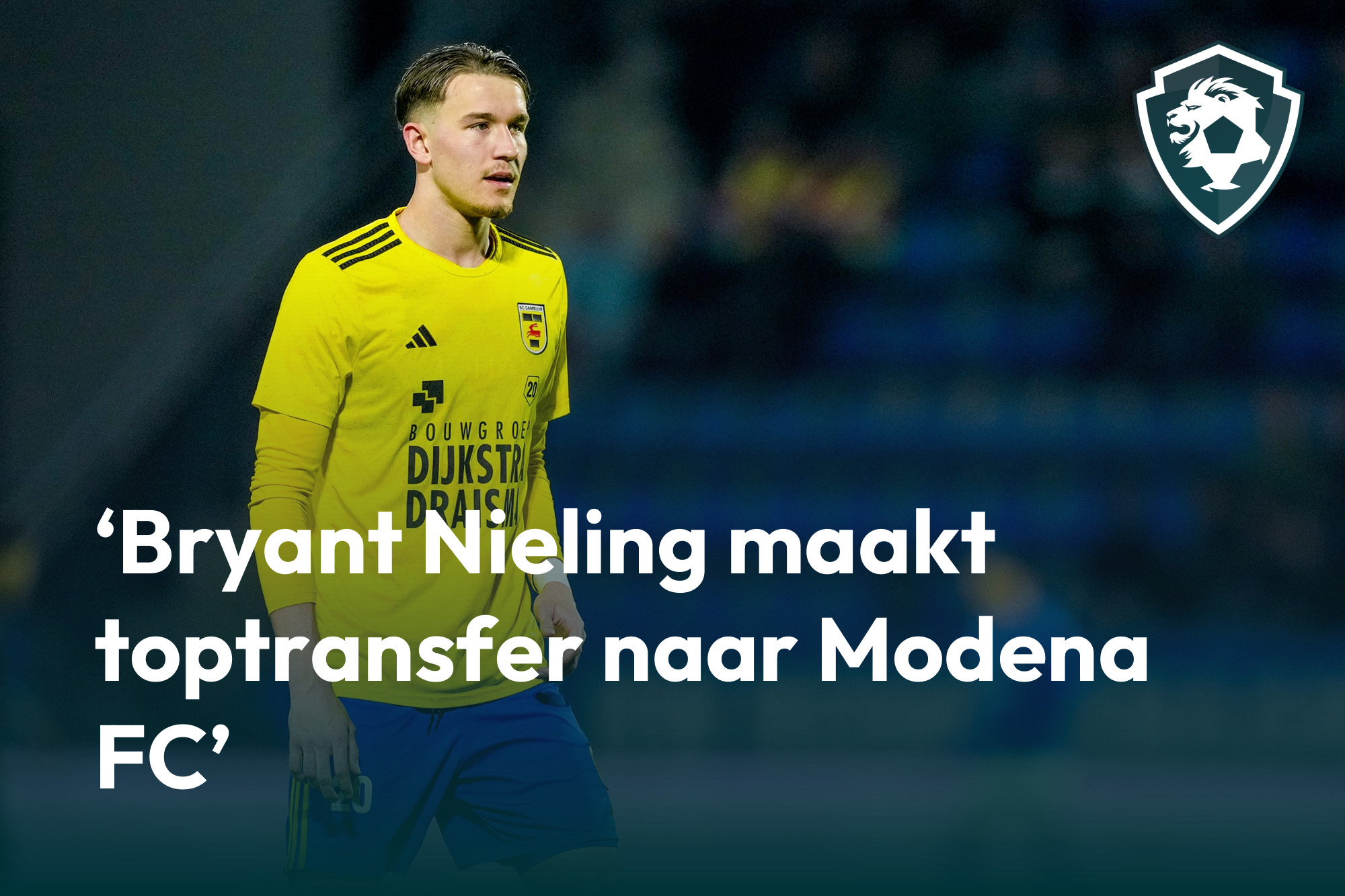 Bryant Nieling maakt toptransfer naar Modena FC | Voetbal in Limburg