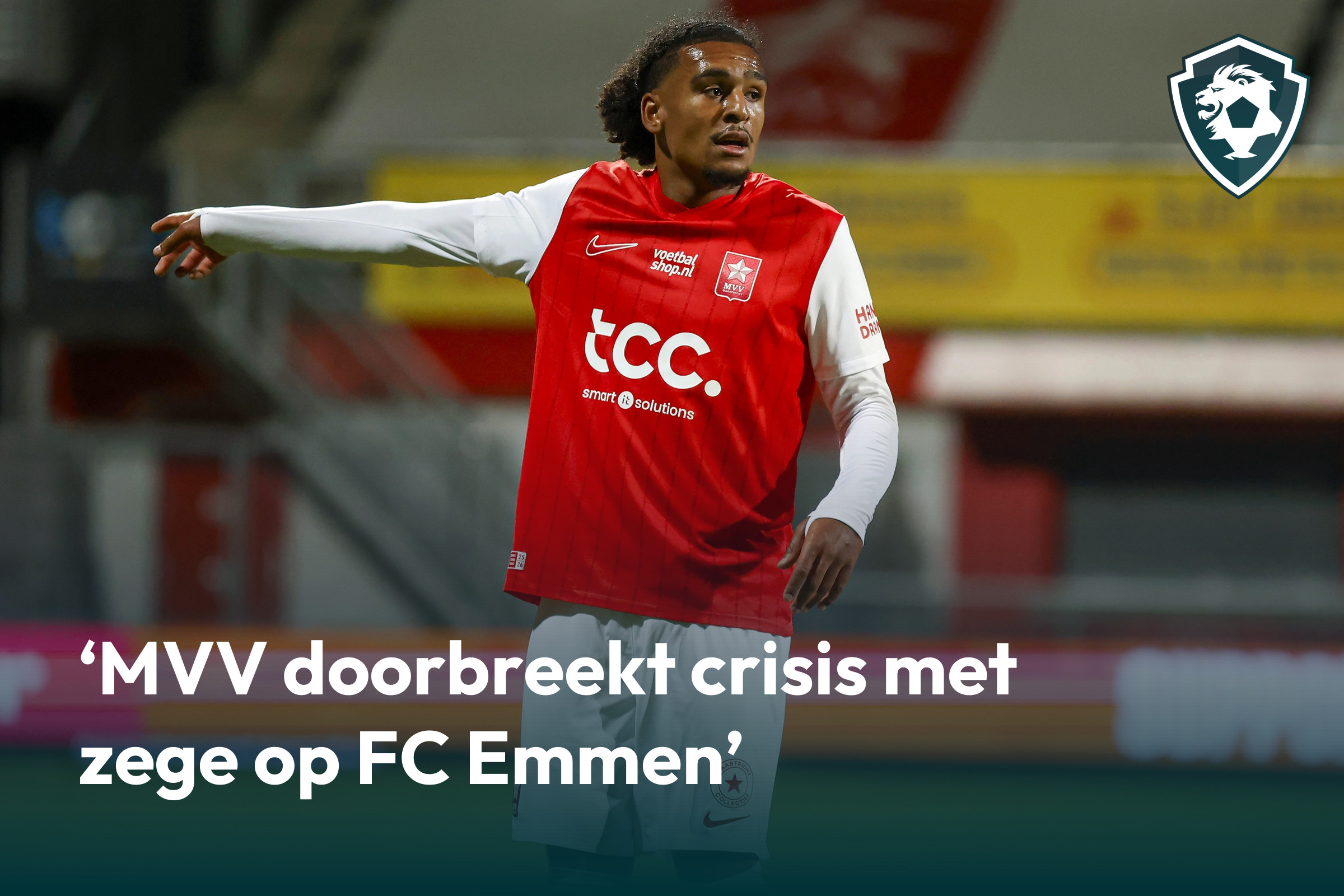 MVV doorbreekt crisis met zege op FC Emmen | Voetbal in Limburg